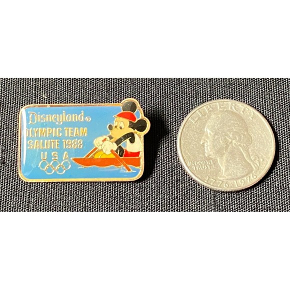 Disney | Accessories | 988 Usa Olympic Rowing Team Pin Disneyland ...